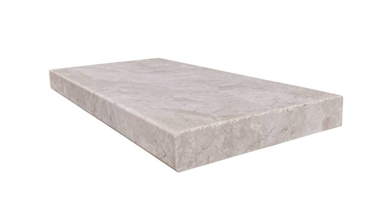 Verona Marble Leather Finish Modern Pool Coping - Icon Tile