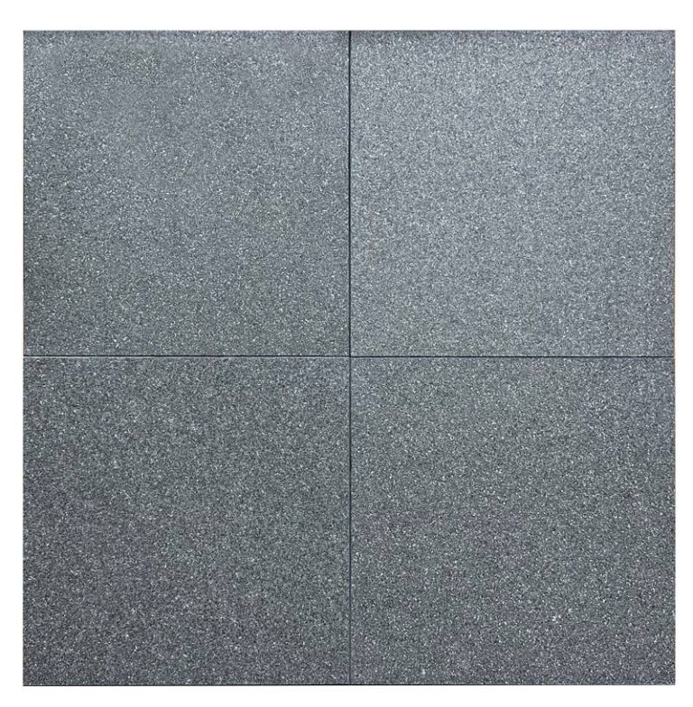ABSOLUTE BLACK GRANITE TILE FLAMED - Icon Tile